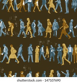 145,217 People seamless background Images, Stock Photos & Vectors ...