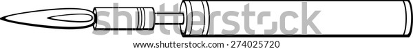 Butane Pencil Torch Stock Vector (Royalty Free) 274025720 | Shutterstock