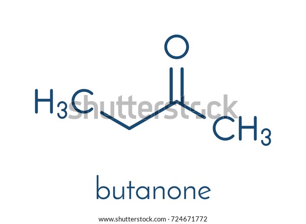 Butanone Methyl Ethyl Ketone Mek Industrial Stock Vector (Royalty Free ...