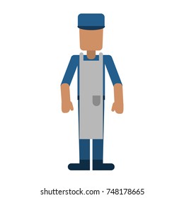 Butcher Avatar Full Body Icon Vector Stock Vector (Royalty Free) 759100861