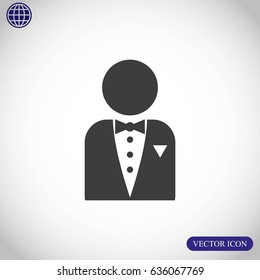 Businessman Vector Icon Businessman Logo Stock Vector (Royalty Free ...