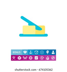 Butter Icon Stock Vector (Royalty Free) 674105362