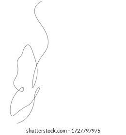 Butterfly Fly One Line Drawing Vector Stock Vector (Royalty Free ...