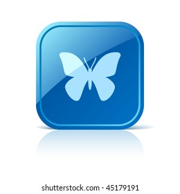27,790 Blue butterfly icon Images, Stock Photos & Vectors | Shutterstock