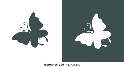 Butterfly Symbol Sign Icon Vector Stock Vector (Royalty Free ...