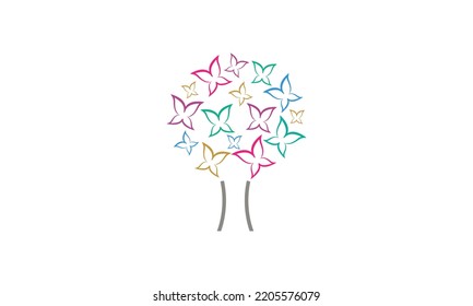 5,018 Butterfly Tree Logo Images, Stock Photos & Vectors | Shutterstock