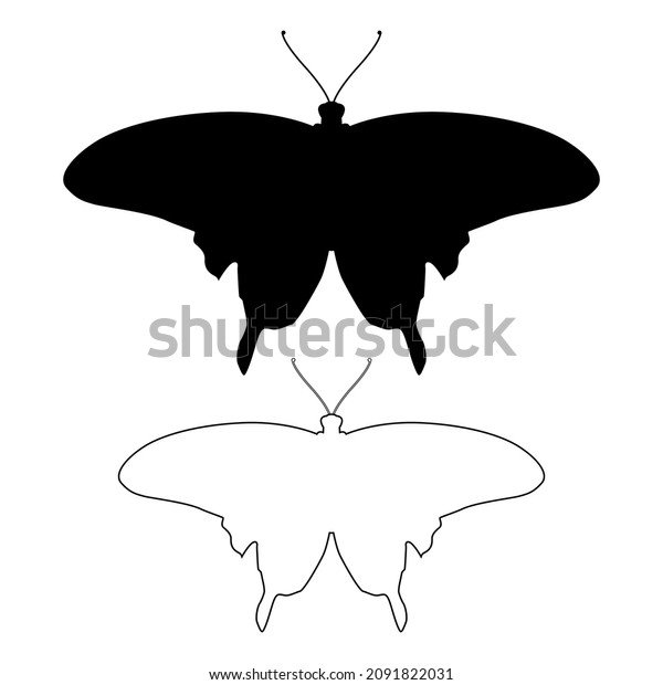 Butterfly Vector File Perfect Design Elements Stock Vector (Royalty ...