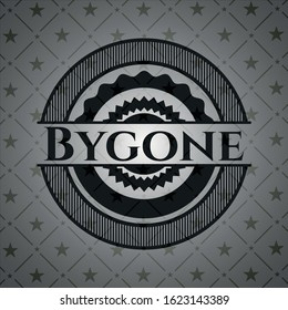 Bygone Realistic Black Emblem Vector Illustration Stock Vector (Royalty ...