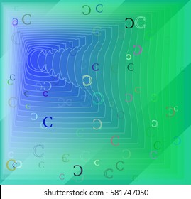 C Alphabet Background Icon Stock Vector (Royalty Free) 581747050 ...