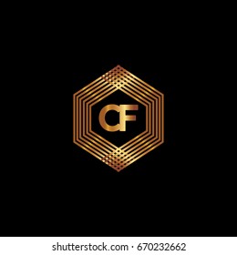C F Logo Stock Vector (Royalty Free) 670232662 | Shutterstock