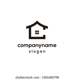 C Home Logo Design Vector Stock Vector (Royalty Free) 1581400798 ...