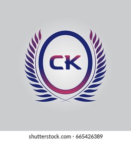C K Logo Stock Vector (Royalty Free) 665426389 | Shutterstock