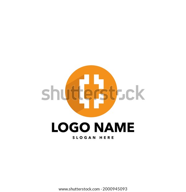 C Letter Bitcoin Logo Design Stock Vector (Royalty Free) 2000945093 ...
