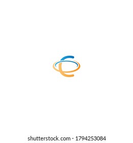 C Letter Circle Logo Concept Letter Stock Vector (Royalty Free ...