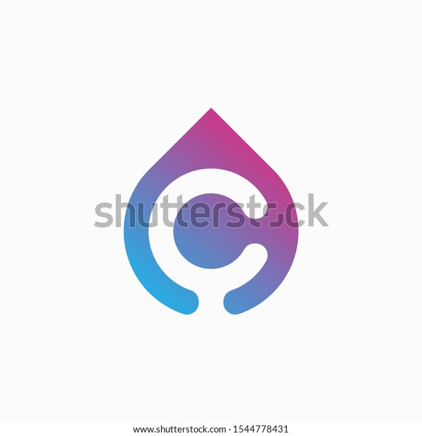 C Letter Drop Molecule Logo Design: เวกเตอร์สต็อก (ปลอดค่าลิขสิทธิ์) 1544778431 | Shutterstock