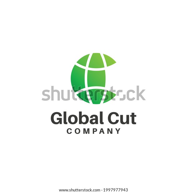 C Letter Global World Earth Logo Stock Vector (Royalty Free) 1997977943 ...