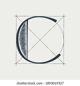 565 Stencil letter c Images, Stock Photos & Vectors | Shutterstock