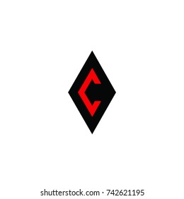 C Letter Square Logo Vector Stock Vector (Royalty Free) 742621195 ...
