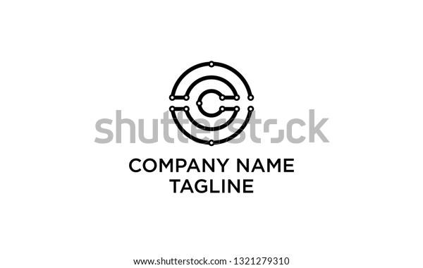 C Logo Company Vector Stock Vector (Royalty Free) 1321279310 | Shutterstock