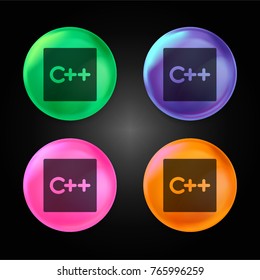 C Logo Crystal Ball Design Icon Stock Vector (Royalty Free) 765996259 ...