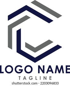 C Logotype C Logo Design C Stock Vector (Royalty Free) 2203096833 ...
