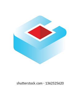 C Mark Logo Stock Vector (Royalty Free) 1362525620 | Shutterstock