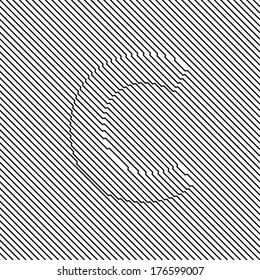 C Optical Illusion Letter Stock Vector (Royalty Free) 176599007 ...