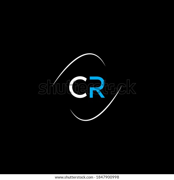 C R Letter Logo Creative Design Stock Vector (Royalty Free) 1847900998 ...