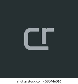 C R Letter Logo Design Vector 스톡 벡터(로열티 프리) 580445947 | Shutterstock