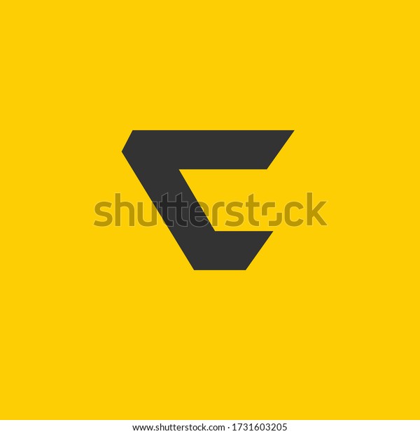 C Sign C Symbol Logo Designed Stock Vector (Royalty Free) 1731603205 ...