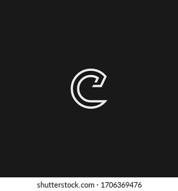 C Single Letter Designs Logo Icons Stock Vector (Royalty Free ...