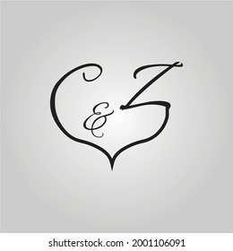 C Z Logo Design Vector Icon Stock Vector (Royalty Free) 2001106091 ...