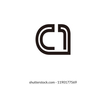 C1 Logo Combination Letters Numbers Stock Vector (Royalty Free ...