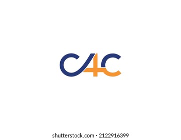 C4c Letter Logo Design Creative Modern Stock Vector (Royalty Free ...