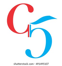 C5 Letter Vector Logo Stock Vector (Royalty Free) 491495107 | Shutterstock