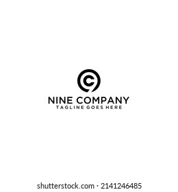 C9 9c Logo Sign Design Your Stock Vector (Royalty Free) 2141246485 ...