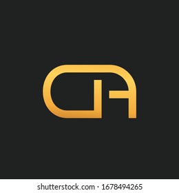 Ca Logo Design Ca Letters Stock Vector (Royalty Free) 1678494265 ...