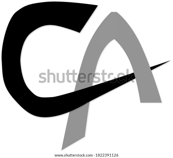 Ca Vector Logo Chartered Accountant Stock Vector (Royalty Free ...