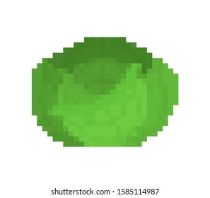 Green Ball Pixel Art Design Vector Stock Vector (Royalty Free) 1534272200