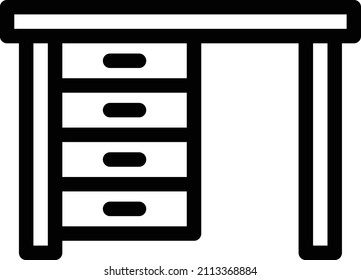 Cabinet Vector Illustration On Transparent Backgroundpremium Stock ...