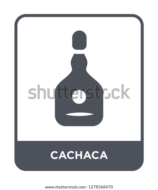 Cachaca Icon Vector On White Background Stock Vector (Royalty Free ...