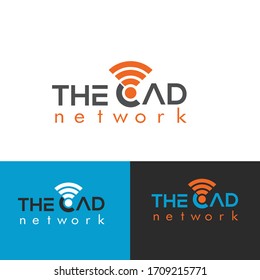 Cad Network Business Logo Vector Stock Vector (Royalty Free) 1709215771 ...