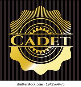 Cadet Gold Emblem Stock Vector (Royalty Free) 1242564475 | Shutterstock