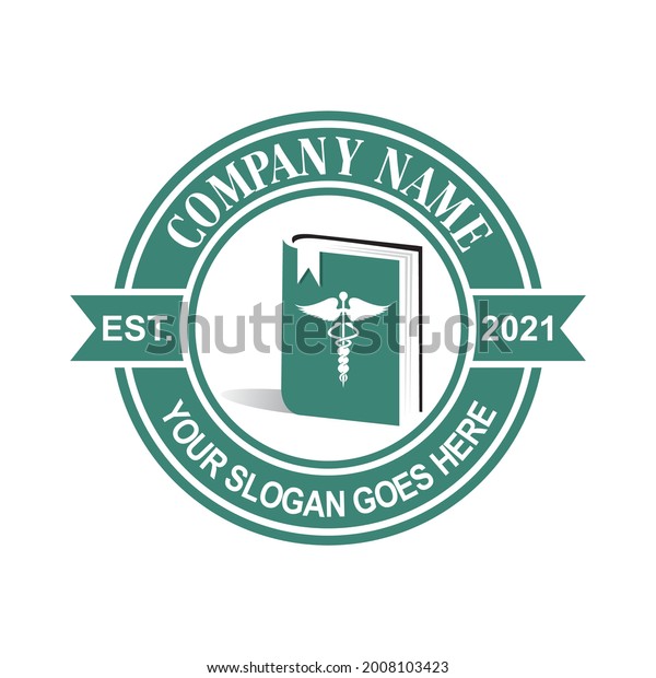 Caduceus Book Logo Pharmacy Logo Stock Vector (Royalty Free) 2008103423 ...