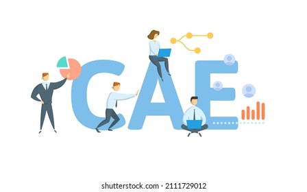 Cae Certified Association Executive Concept Keyword Stock Vector ...