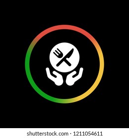 Cafe App Icon Stock Vector (Royalty Free) 1218130195