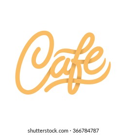 Cafe Digital Lettering: เวกเตอร์สต็อก (ปลอดค่าลิขสิทธิ์) 366784787 ...
