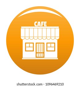 Cafe Icon Simple Illustration Cafe Vector Stock Vector (Royalty Free ...