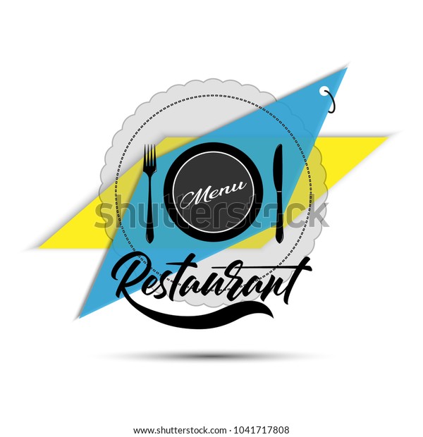 Cafe Resto Logo Design Your Company Stock Vector (Royalty Free ...