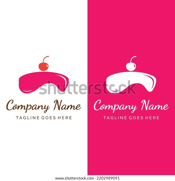 Cake Bread Logo Designsweet Cakes Birthday Stock Vector (Royalty Free ...